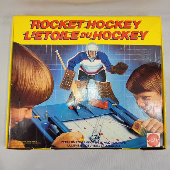 Mattel | Toys | Rocket Hockey Vintage 979 Action Game By Mattel | Poshmark